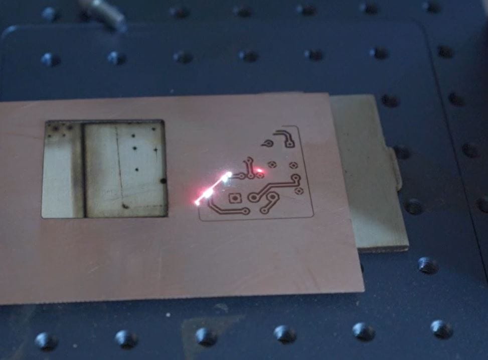 Making PCBs with a Fiber Laser (video) - EffDub Audio